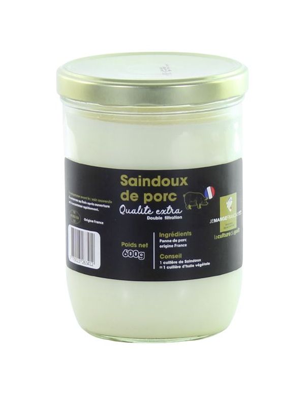 Saindoux qualité extra - Origine France - jemangefrancais.com